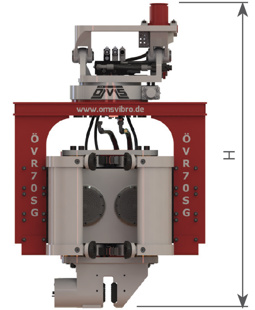 Side Grip Vibro Hammers - Sheet Pile Driver - Vibratory Hammers