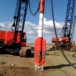 Top Feed Vibroflotation - OMS Vibroflotation Equipment