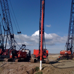 Top Feed Vibroflotation - OMS Vibroflotation Equipment