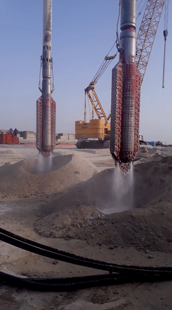 Stone Column Method - Tandem | OMS Vibro