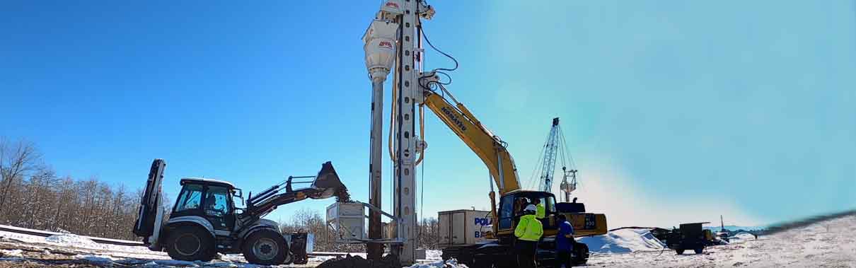 OMS - Vibro Hammer, Vibroflotation And Wick Drain Equipment